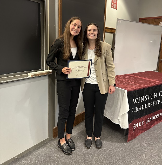 Jenks Leadership Program - Winston Center for Leadership and Ethics ...